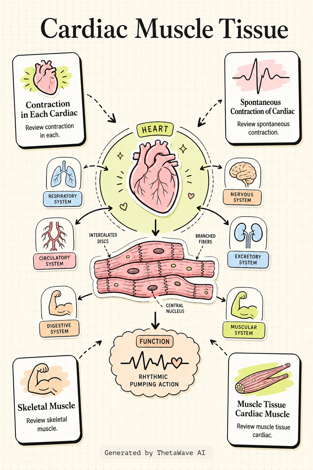 OpenStax Cardiac Muscle Tissue Notes | Thetawave
