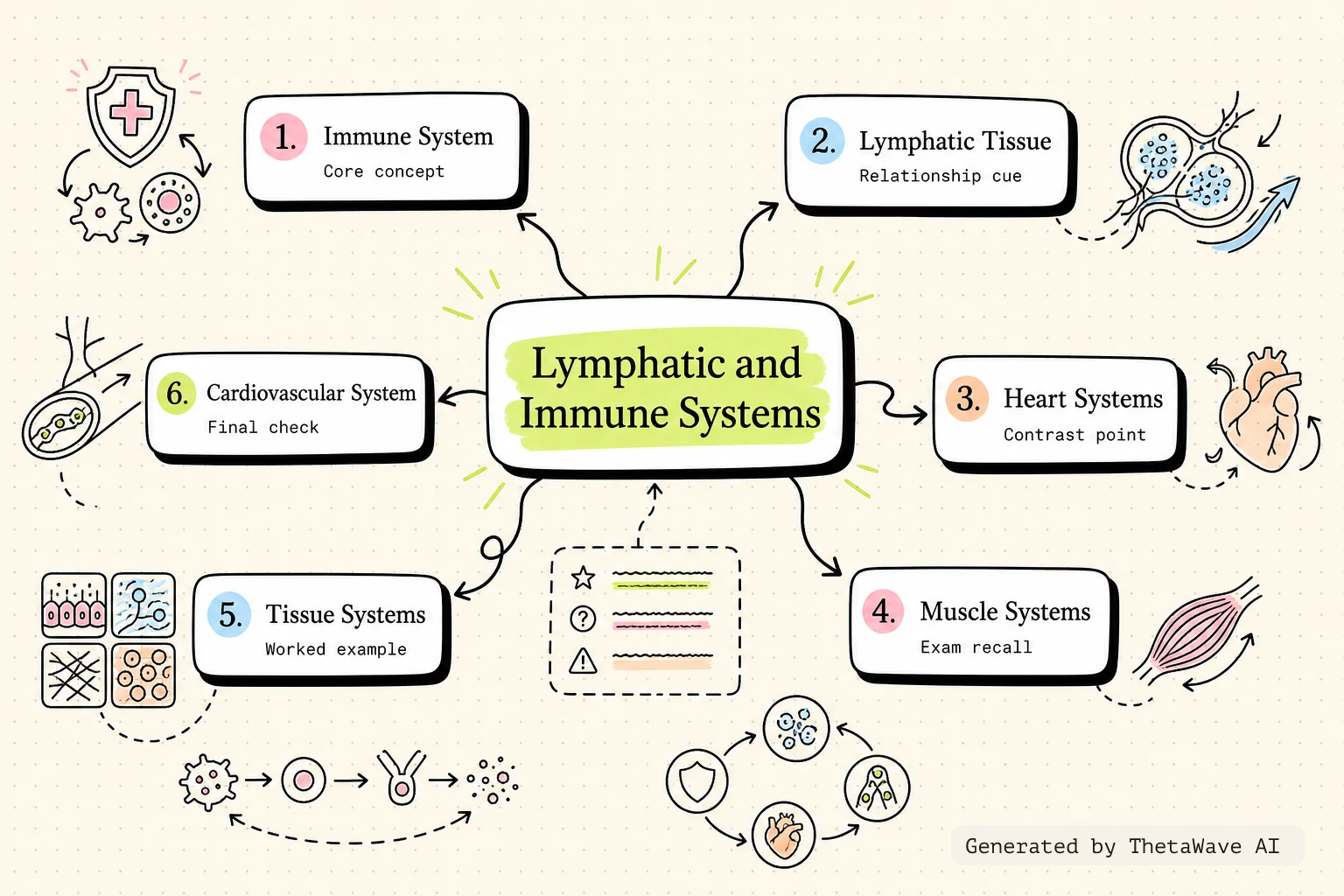Anatomy of the Lymphatic and Immune Systems Notes | Thetawave